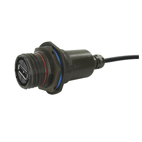 Expanded beam fiber optic connector CTOS | Amphenol Socapex